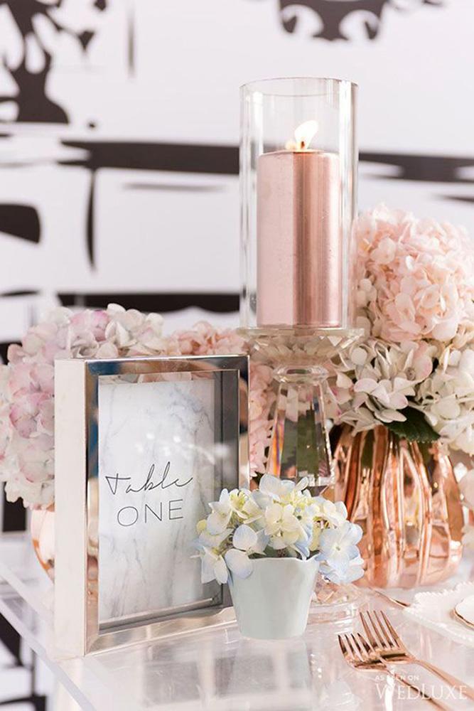 42 Glamorous Rose Gold Wedding Decor Ideas | Page 6 of 15 | Wedding Forward
