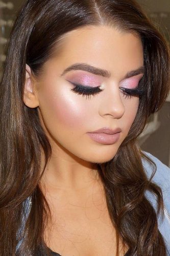 36 Bright Wedding Makeup Ideas For Brunettes Page 9 Of 13 Wedding