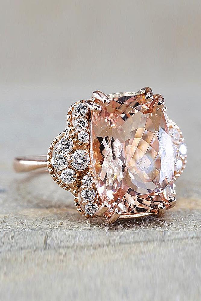 42 Morganite Engagement Rings We Are Obsessed With | Page 7 of 8 ...