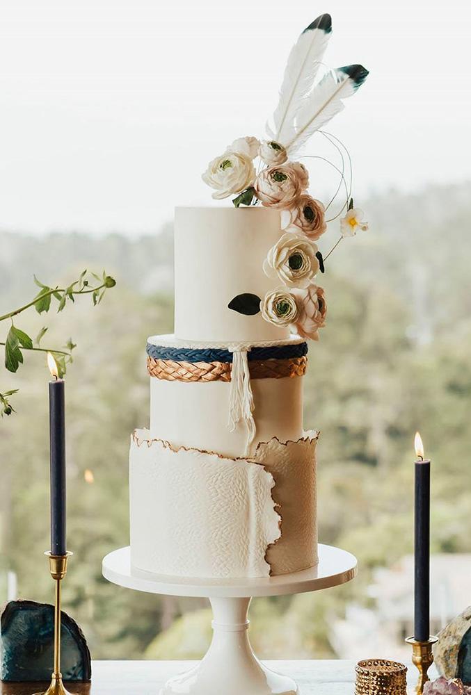 30 Wonderful Bohemian Wedding Cakes Ideas | Page 7 of 11 | Wedding Forward