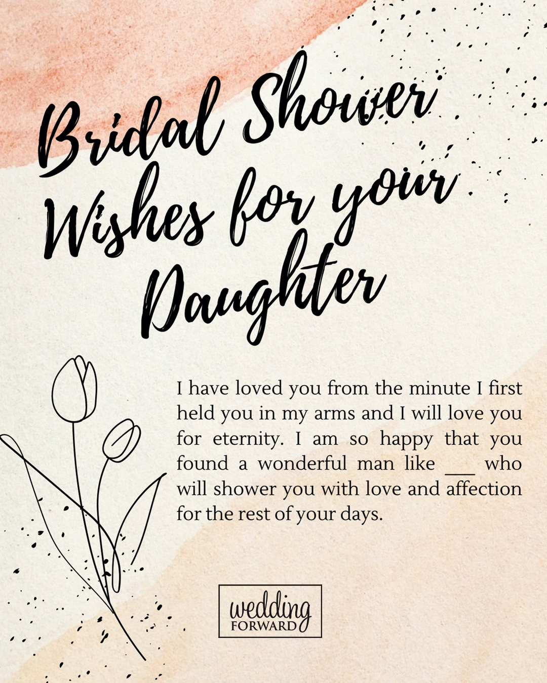 Bridal Shower Wishes Tips And Examples For Card