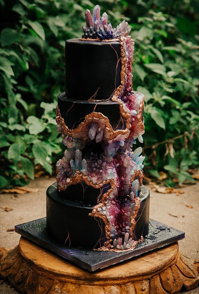 Be in trend! Geode Wedding Cakes For Stylish Event | Page 2 of 7 ...