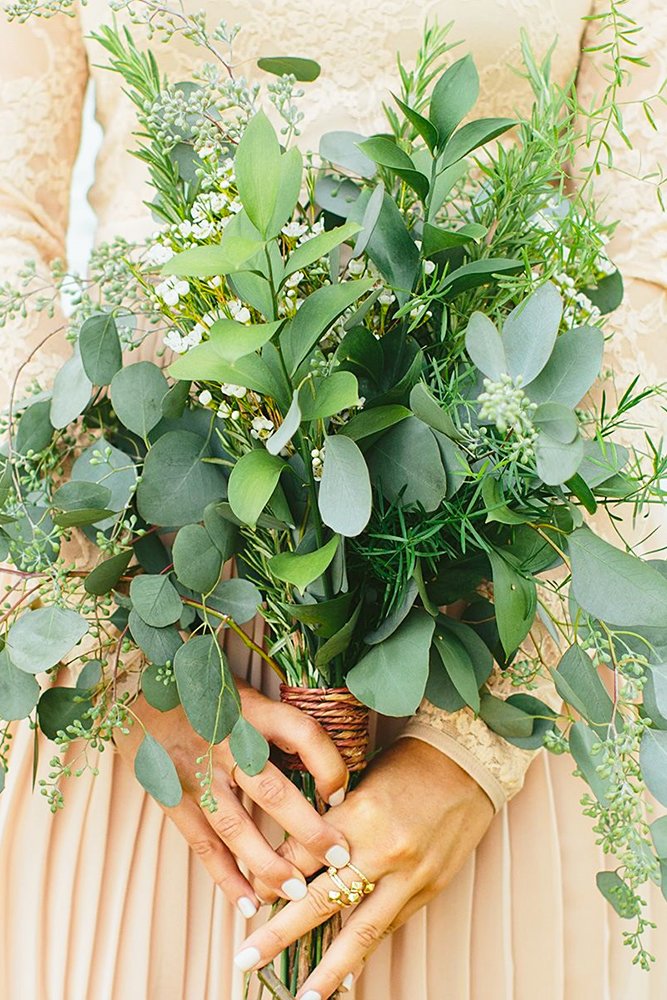 10 Gorgeous Green Wedding Florals Of The Moment