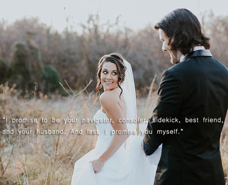 42 Wedding Vows For Him 2021 [With Tips ] | Wedding Forward