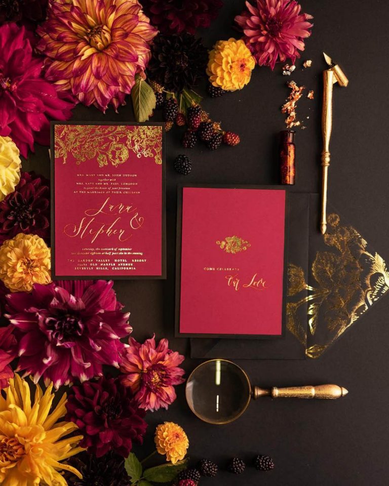 Fall Wedding Invitations: Creative Styles And Designs For You