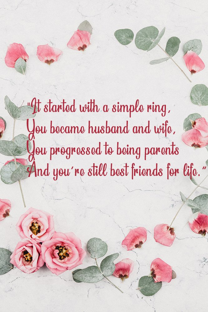 14 Beautiful Wedding Anniversary Poems | Wedding Forward