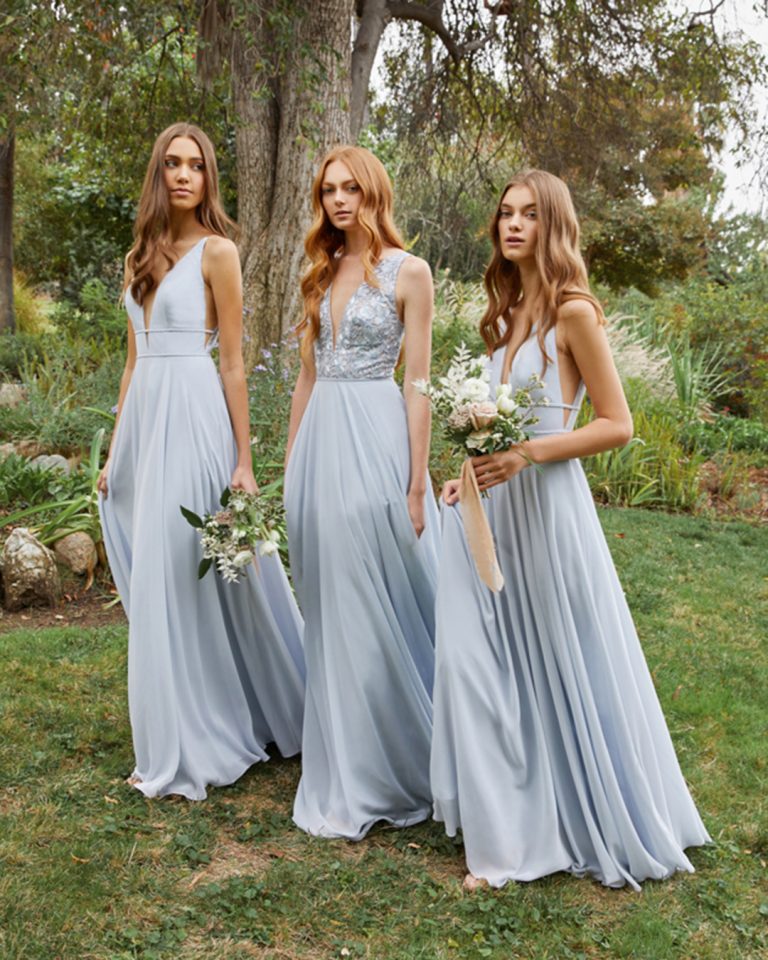 Blue Bridesmaid Dresses For Your Beautiful Girls On The Wedding