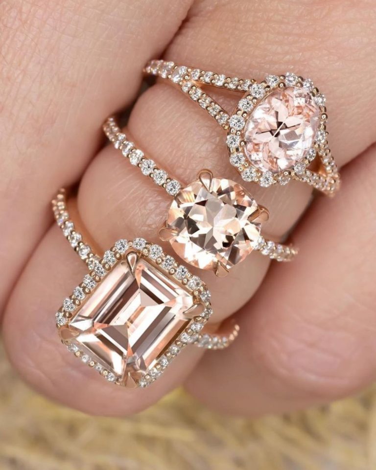 Morganite Engagement Rings: 48 Rings We Are Obsessed With