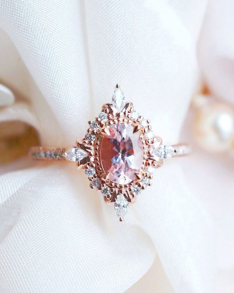 Morganite Engagement Rings: 48 Rings We Are Obsessed With