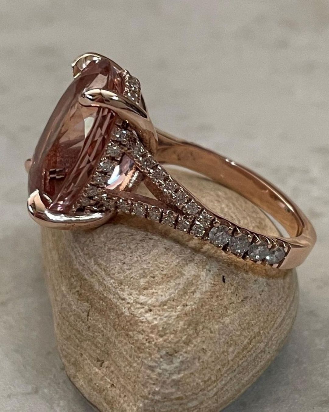 Morganite Engagement Rings We Are Obsessed With