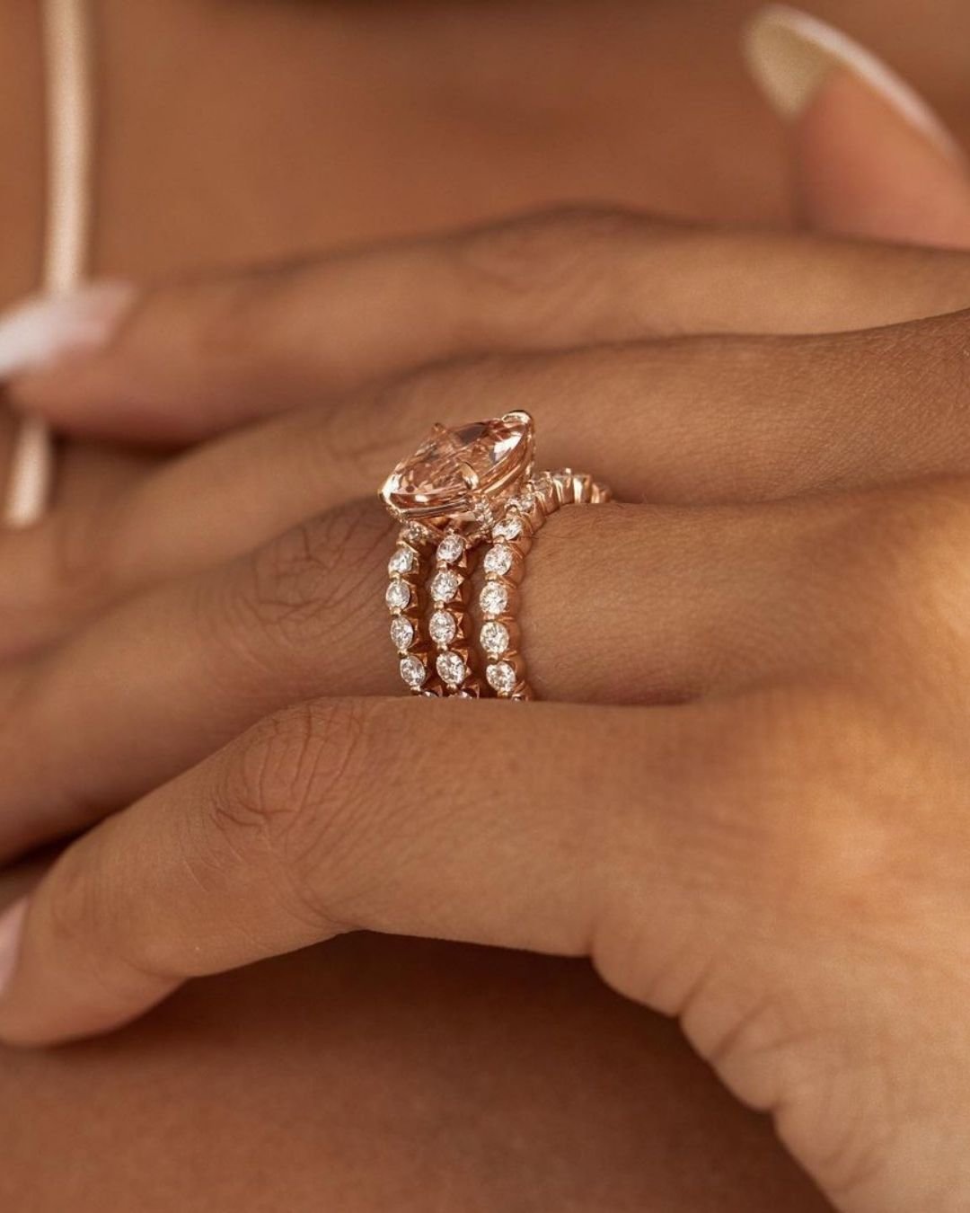 Morganite Engagement Rings We Are Obsessed With