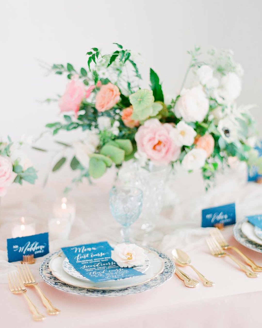 Blue And White Wedding Colors Combination For Your Wedding Inspiration