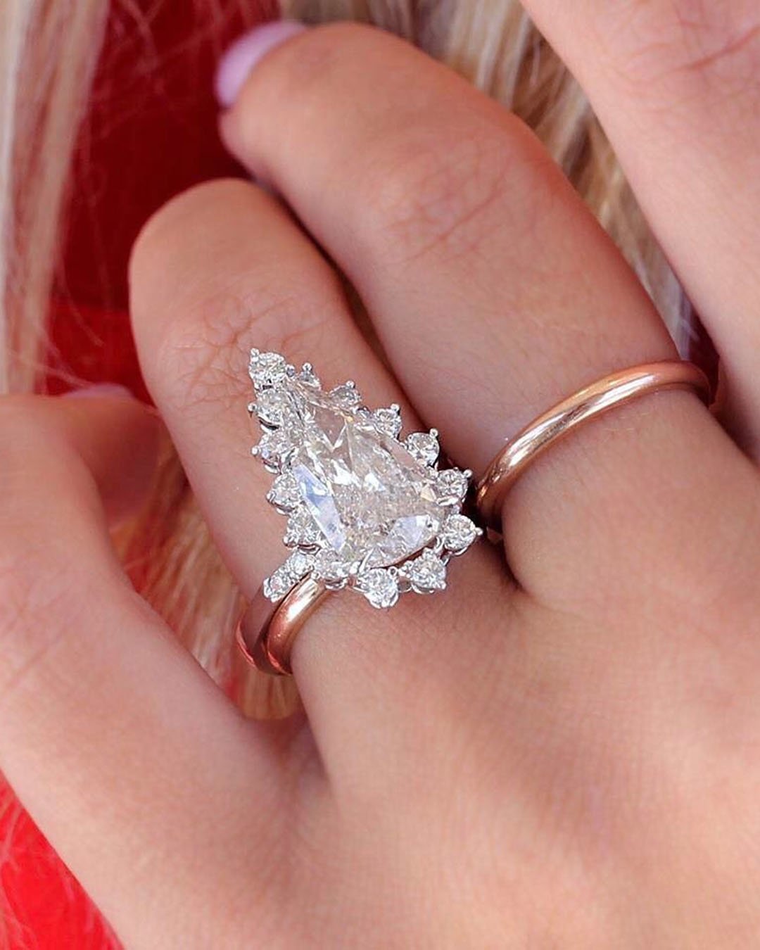 engagement ring ideas pear cut ring unique ring