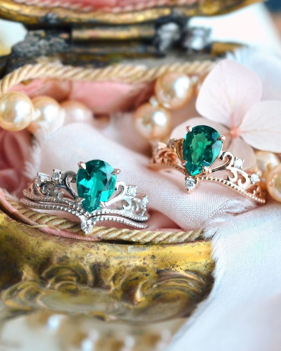 engagement ring ideas unique ring emerald ring