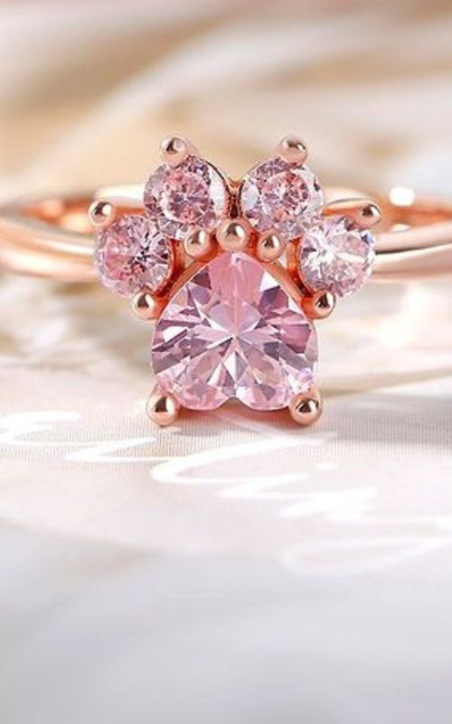 Pink Promise Rings For Girlfriend