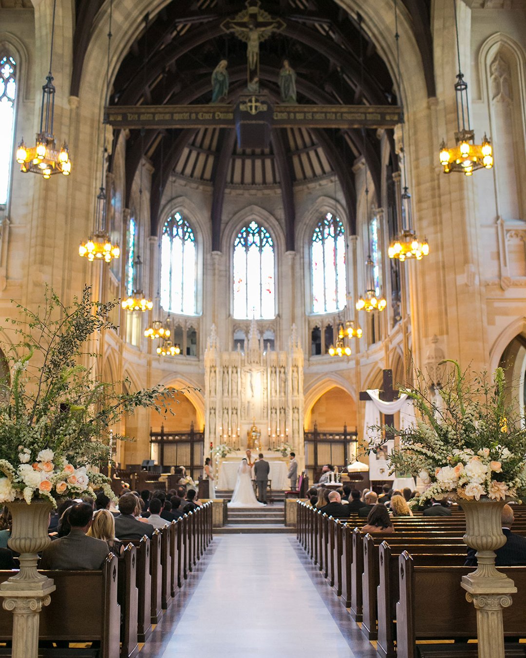 45 Breathtaking Church Wedding Decorations | Wedding Forward