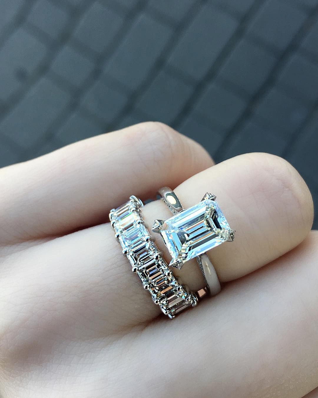 60 Fantastic Emerald Cut Engagement Rings + Expert Tips