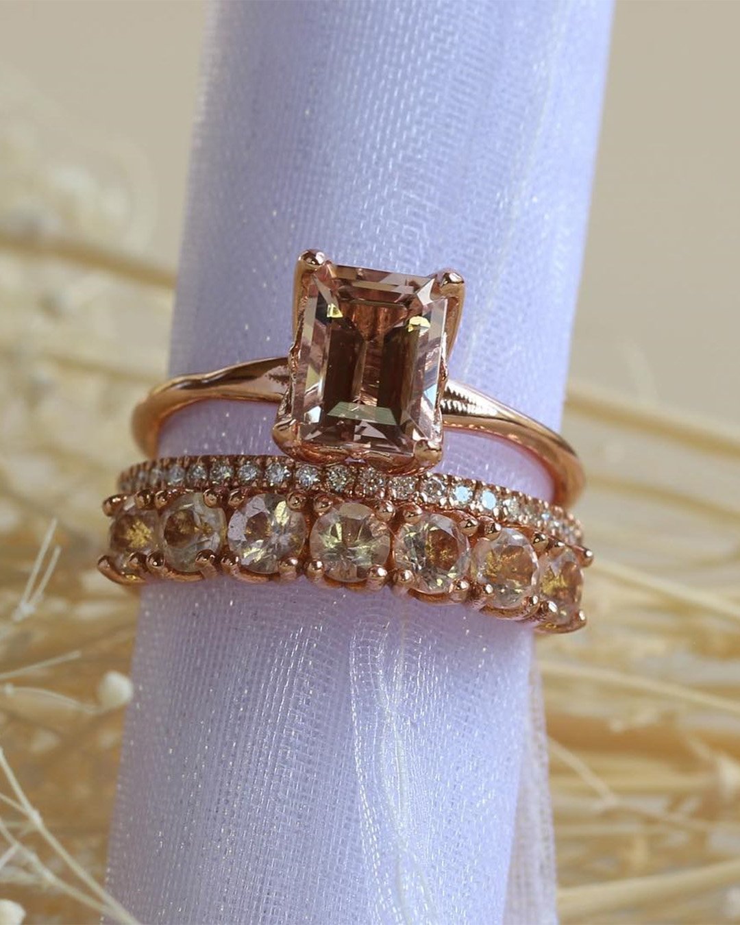 Morganite Engagement Rings We Are Obsessed With | Wedding Forward