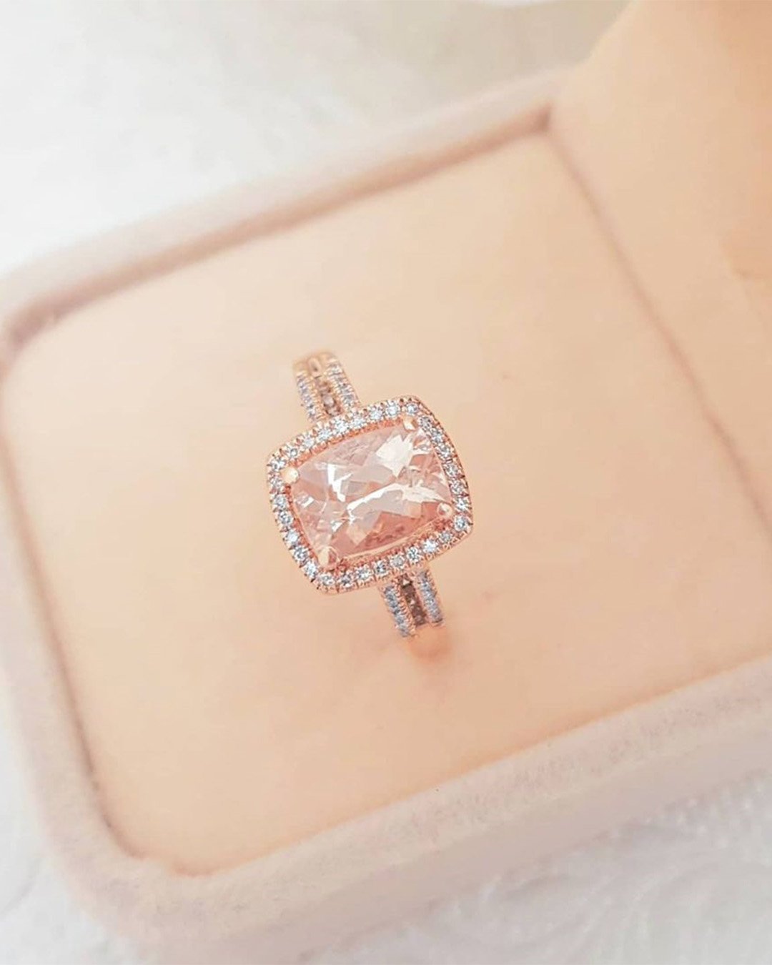 Morganite Engagement Rings We Are Obsessed With | Wedding Forward