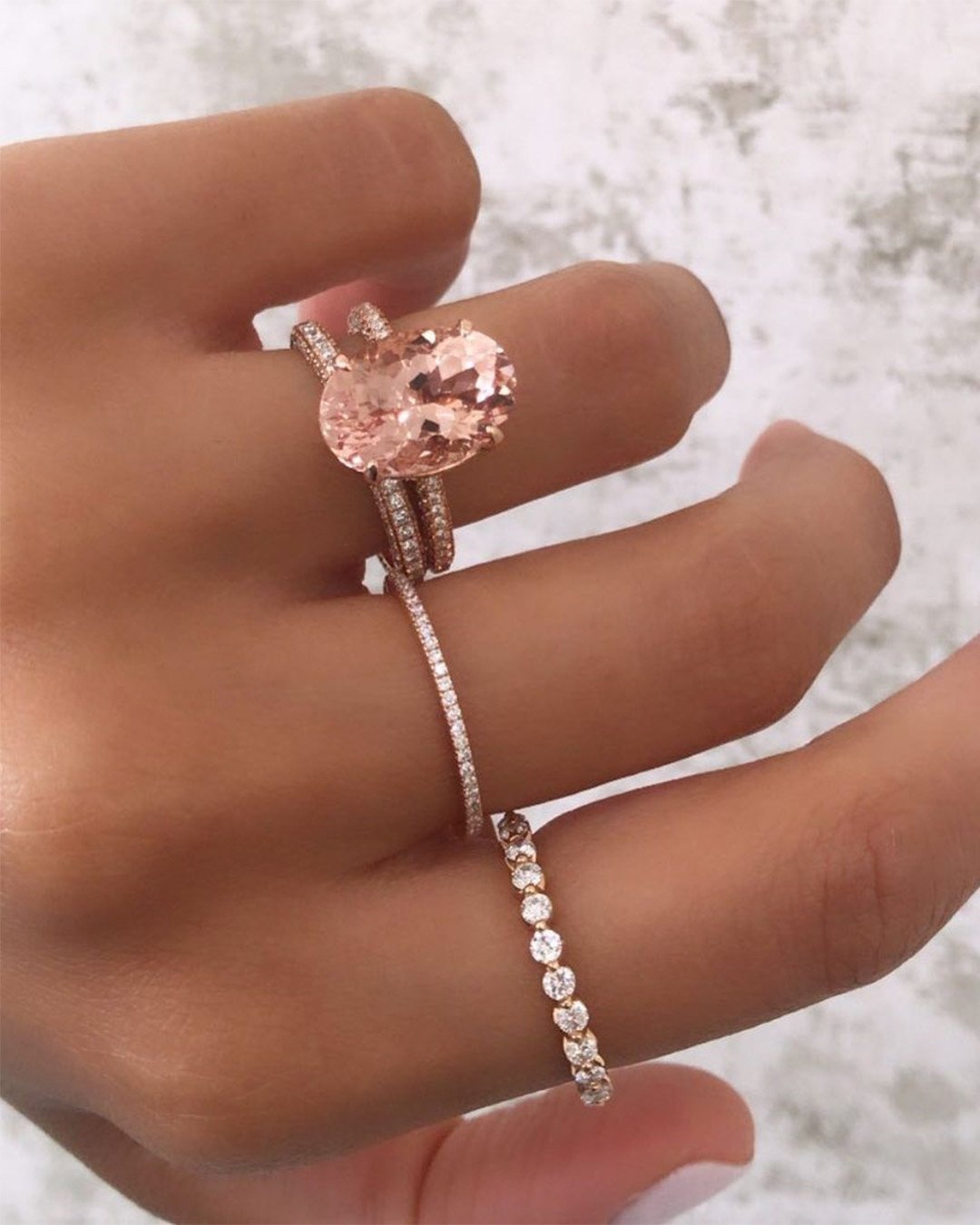 Morganite Engagement Rings We Are Obsessed With Wedding Forward