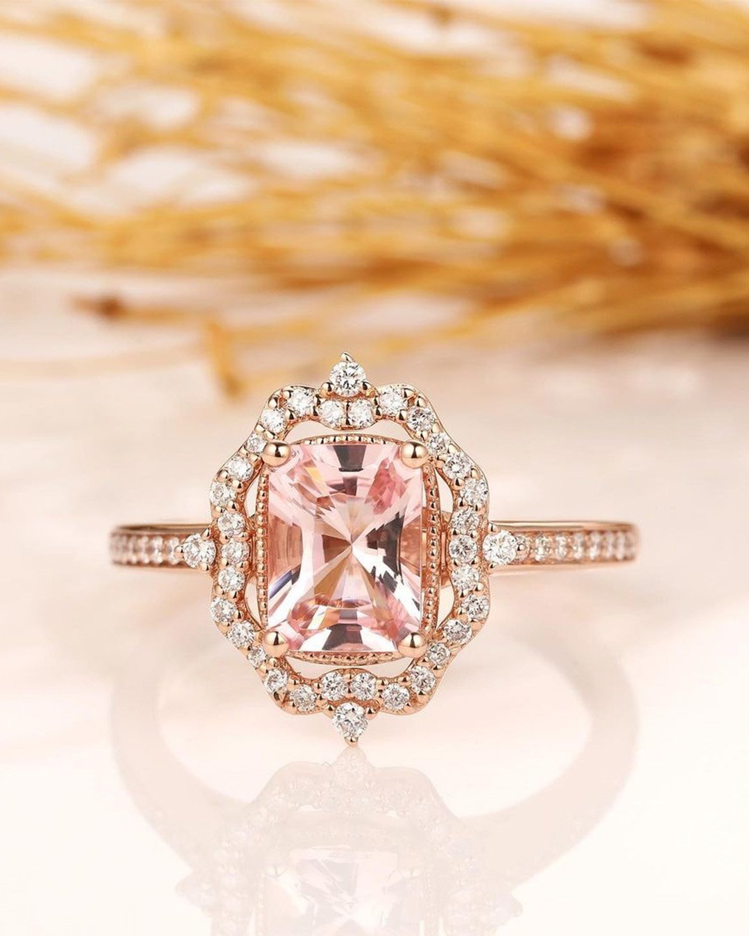Morganite Engagement Rings We Are Obsessed With | Wedding Forward