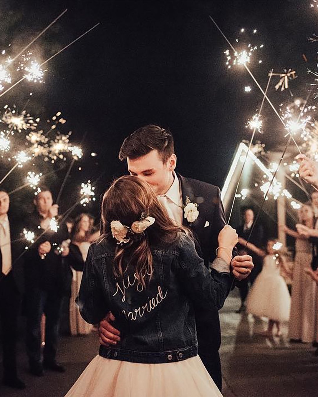 Sparkler Photo Ideas & Tips For Your Wedding | Wedding Forward