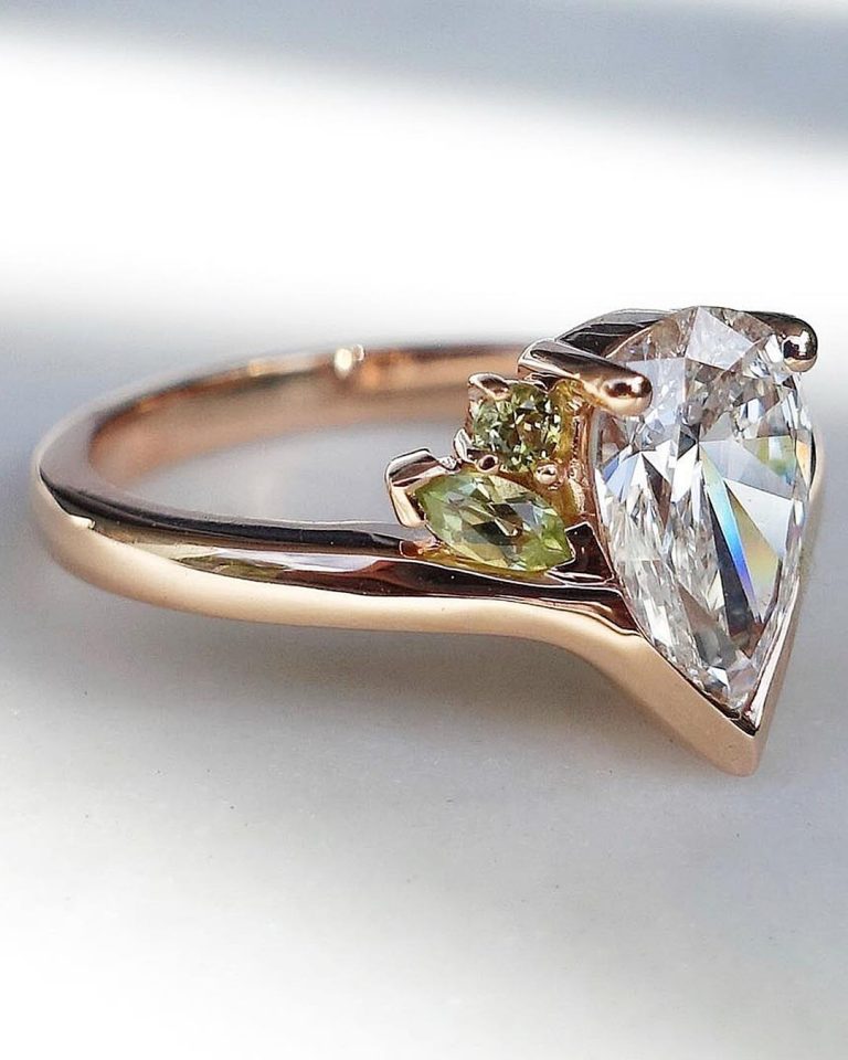 Unique Engagement Rings: 36 Modern And Unique Ring Ideas That Wow