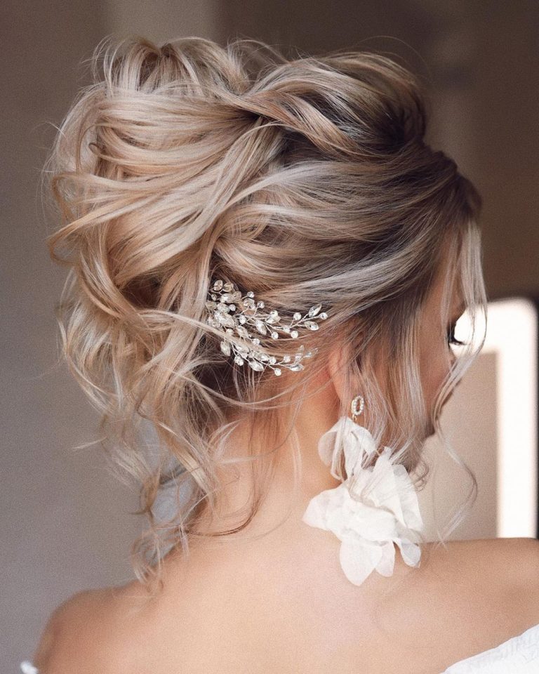 36 Pretty Swept-Back Wedding Hairstyles | Wedding Forward