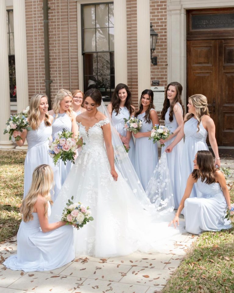Blue Bridesmaid Dresses For Your Beautiful Girls On The Wedding