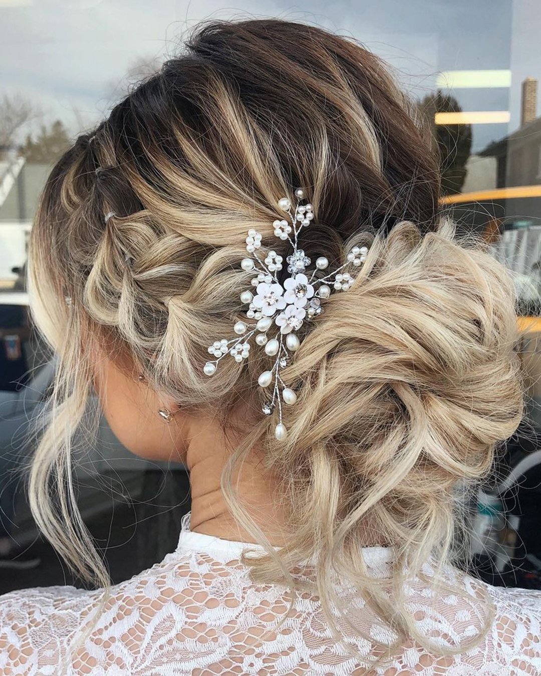 Bohemian Style Wedding Hair