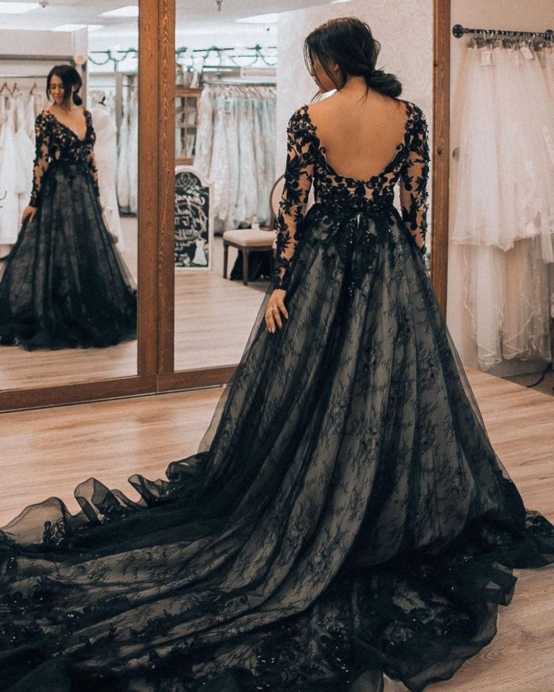 Lace Wedding Dresses with Color | Dresses Images 2022