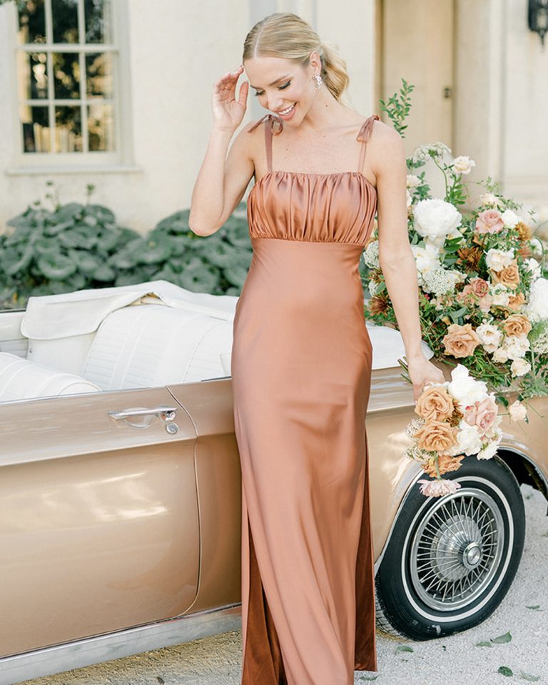 Rust Bridesmaid Dress Ideas— 16 Trendy Gowns + FAQs