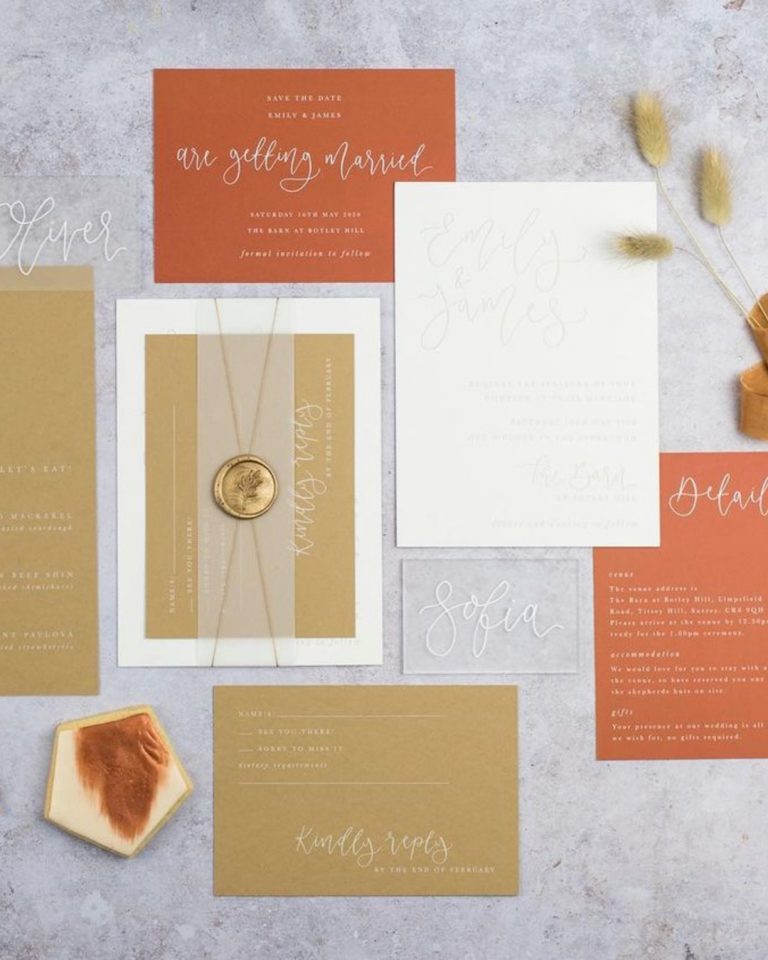 Terracotta Wedding Invitations: Set The Tone For Your Wedding