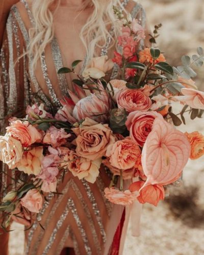 Rust Wedding Flowers: 18 Bouquets What Will Inspire You
