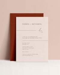 Rust Wedding Invitations: Depart From Tradition The Modern Way