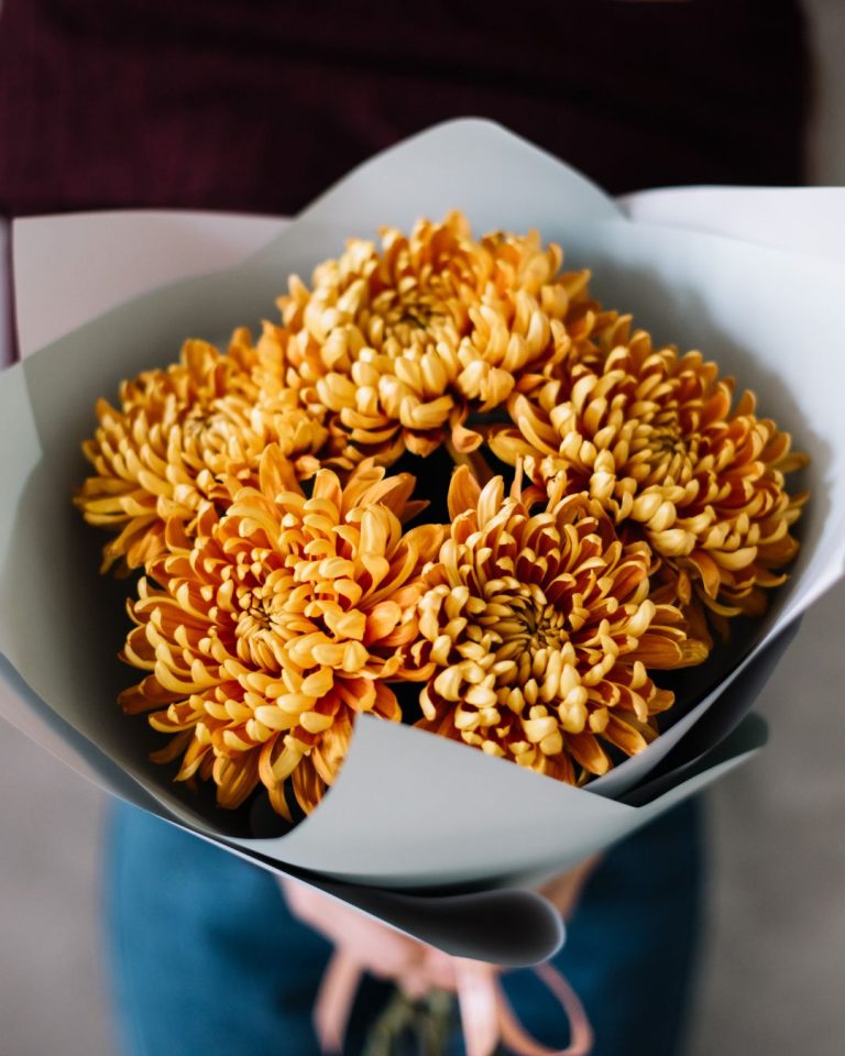 Rust Wedding Flowers: 18 Bouquets What Will Inspire You