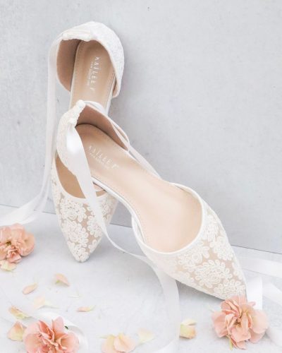 Lace Wedding Shoes: 30 Ideas To Complete That Ultra-Feminine Look