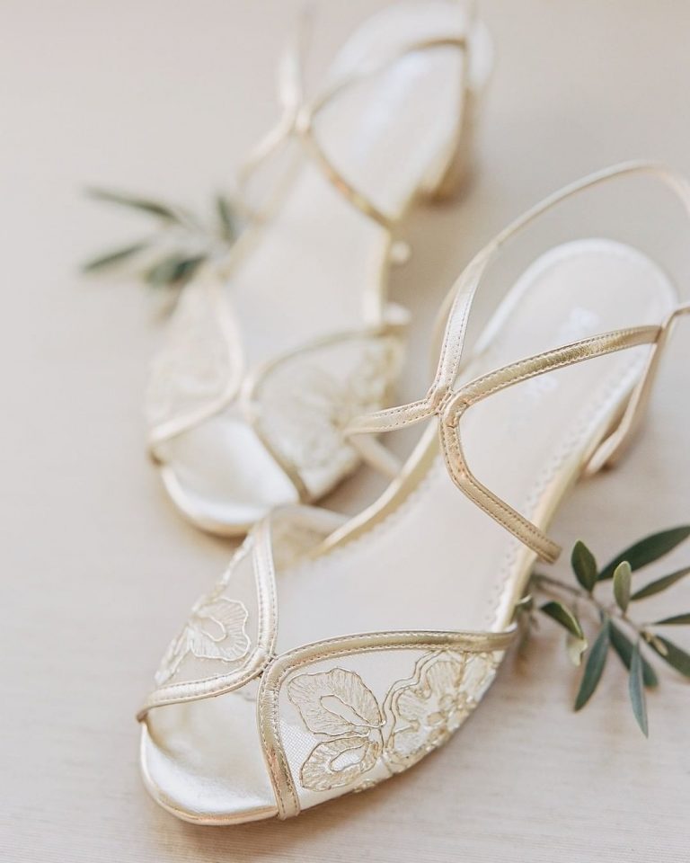 Wedding Vintage Shoes Ideas For Fashion-Forward Brides