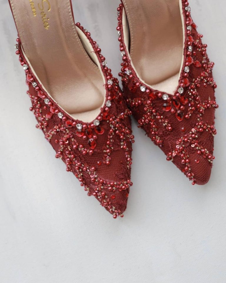 Burgundy Wedding Shoes Ideas [2022/23 Guide + FAQs]