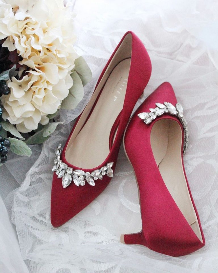 Red Wedding Shoes: 24 Ideas For Fashion-Forward Brides + FAQs