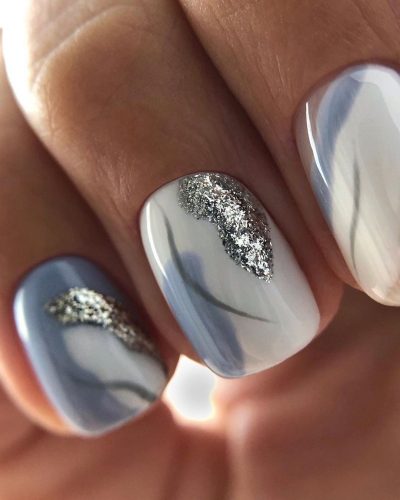 Silver Wedding Nails: 21 Ideas For The Perfect Bridal Look + FAQs