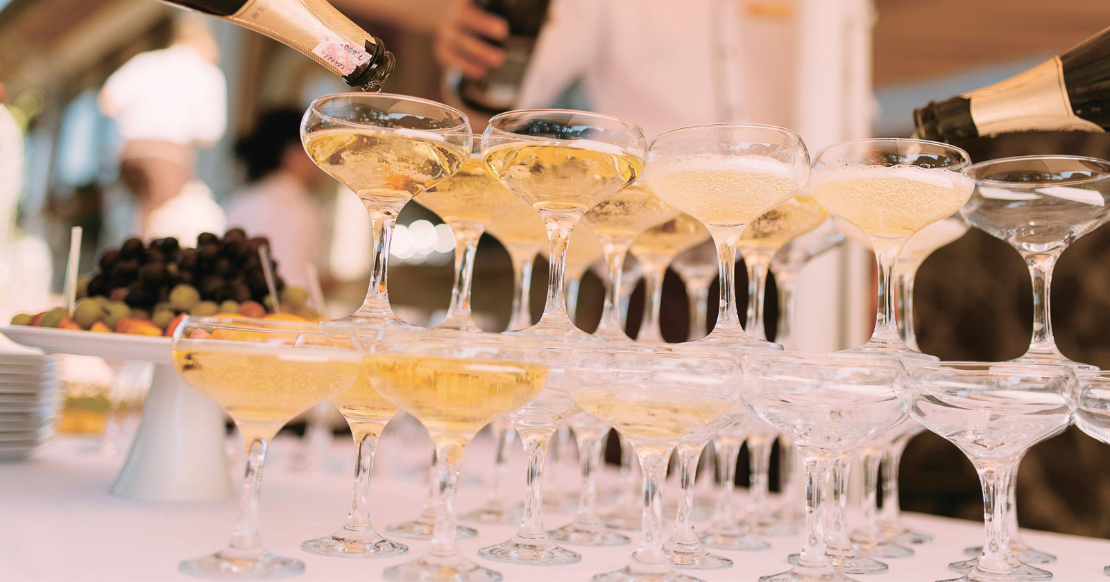 Elevate Celebrations with a Stunning Champagne Tower